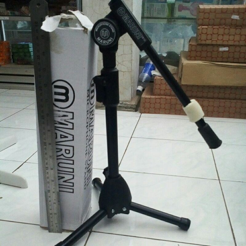 Jual Speaker Stand/Mic Table Stand/Penyangga Duduk Mic Maruni | Shopee ...