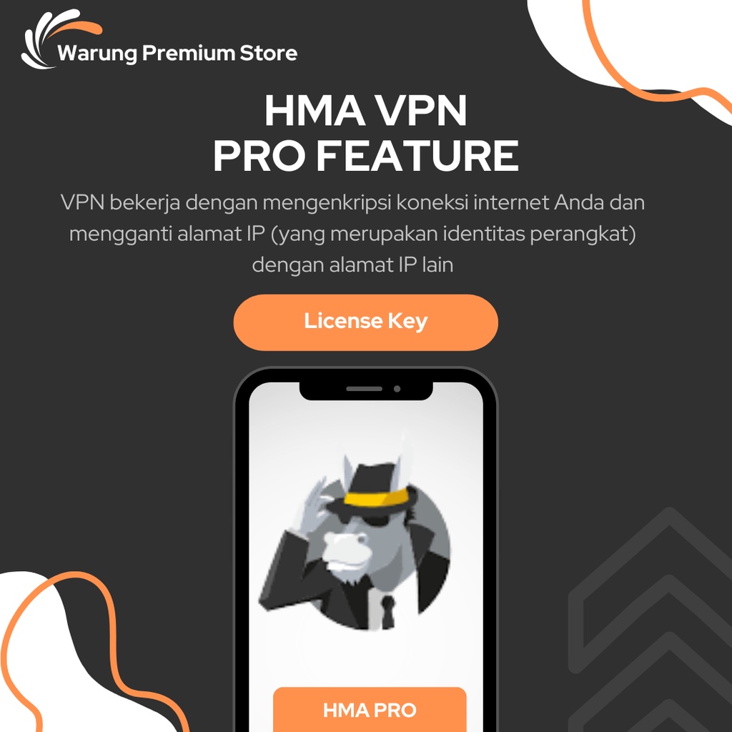 Jual HMA VPN PRO ( License Key ) | Shopee Indonesia