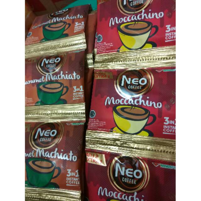 Jual Neo Coffee 3in1 sachet (renceng) | Shopee Indonesia