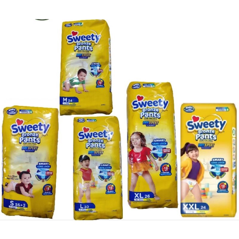 Jual Sweety Bronze Pants dan sweety silver NB-S44, S36, M32, L28, XL26 ...