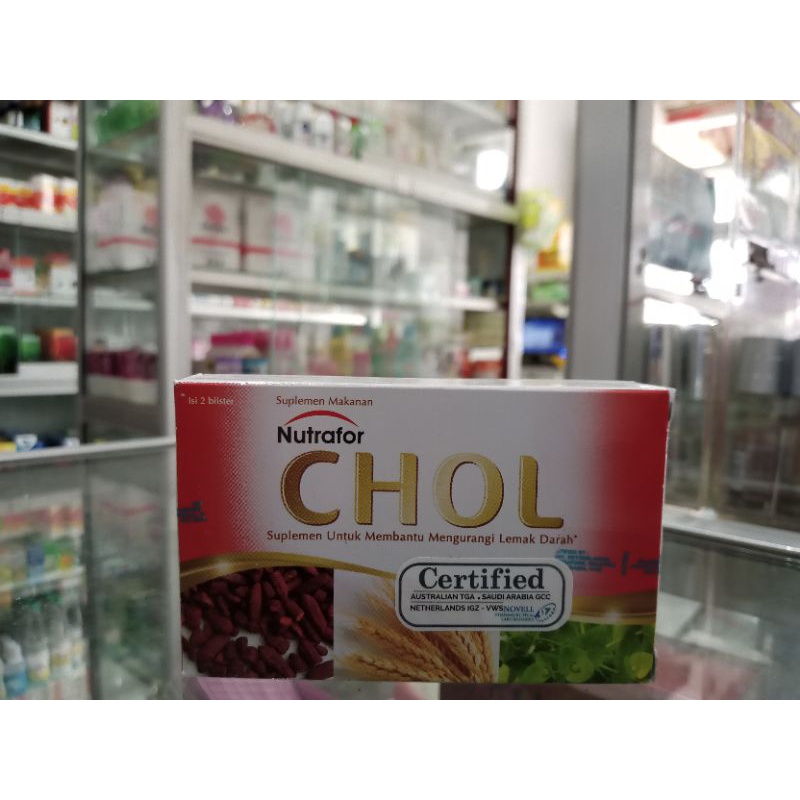 Jual NUTRAFOR CHOL 20 KAPSUL - ED 09/2026 | Shopee Indonesia