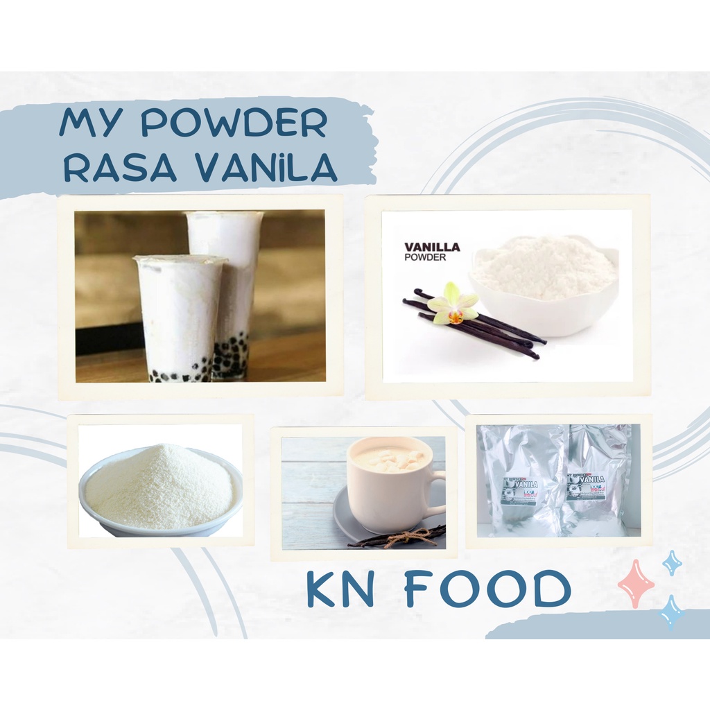 Jual Vanilla Regular - Powder minuman rasa Vanilla kemasan 1kg REGULER ...