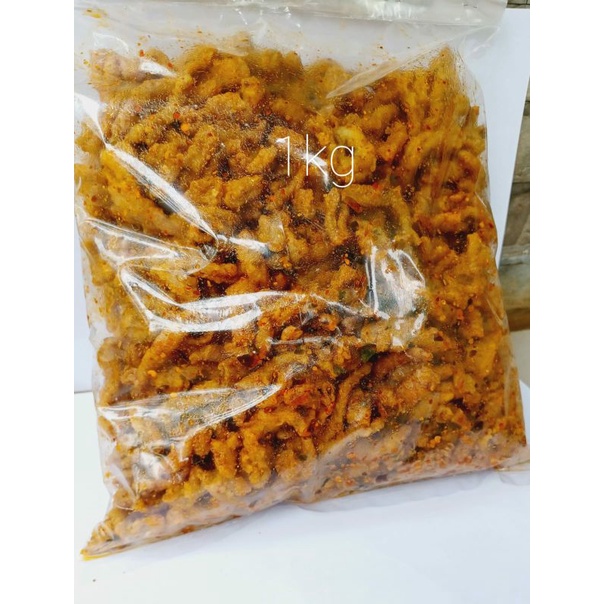 Jual USUS AYAM CRISPY [ 1 kg ] BUMBU BASAH PEDAS DAUN JRUK | Shopee ...