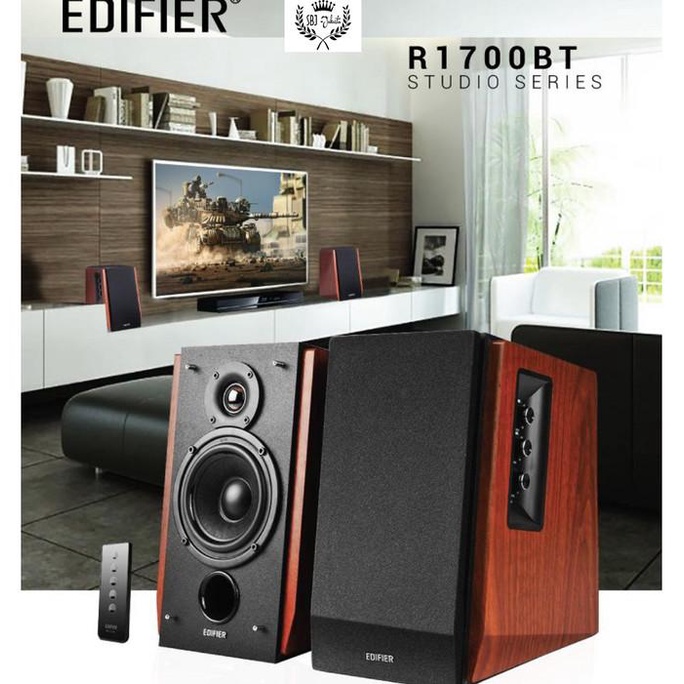 Jual Edifier R1700BT Bluetooth Bookshelf Speakers 2.0 - 66W rms ...