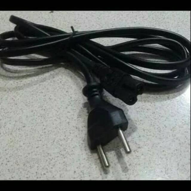 Jual Kabel Power kabel angka 8 kabel printer HP Epson 1.7cm | Shopee ...