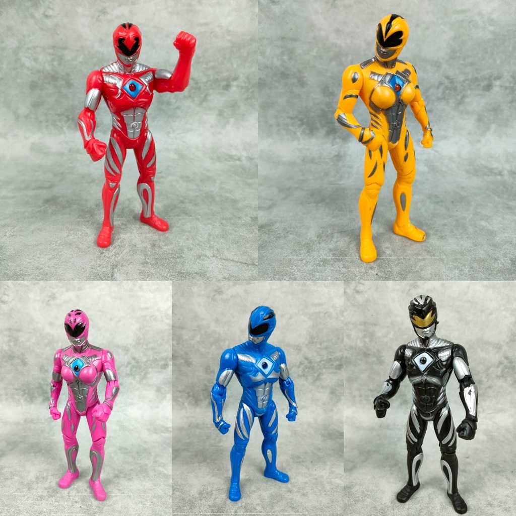 Jual MAINAN POWER RANGERS SET5 / FIGURE SET POWER RANGERS PR5G | Shopee ...