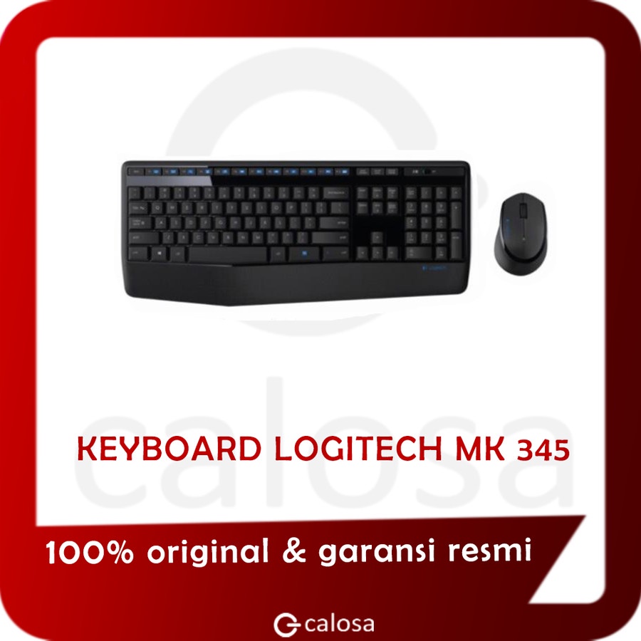 Jual Logitech Wireless Mouse Keyboard MK345 Combo MK 345 | Shopee Indonesia