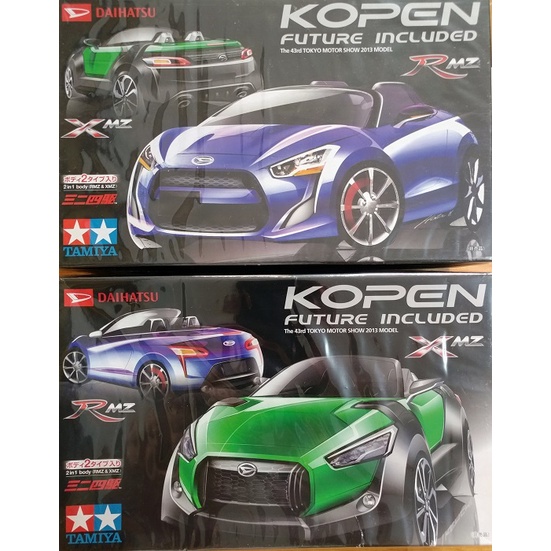 Jual Tamiya Mini 4WD Daihatsu Kopen Future Included XMZ-RMZ (92260-000 ...