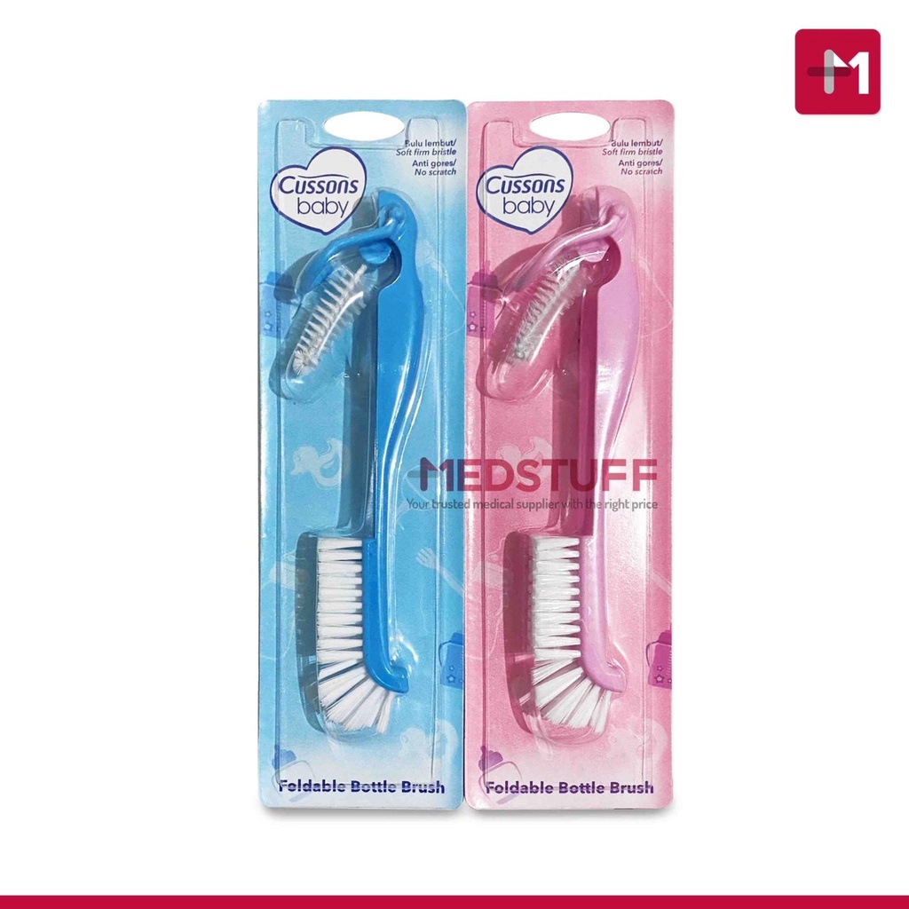 Jual Cussons Baby Foldable Bottle Brush Sikat Botol Bayi | Shopee Indonesia