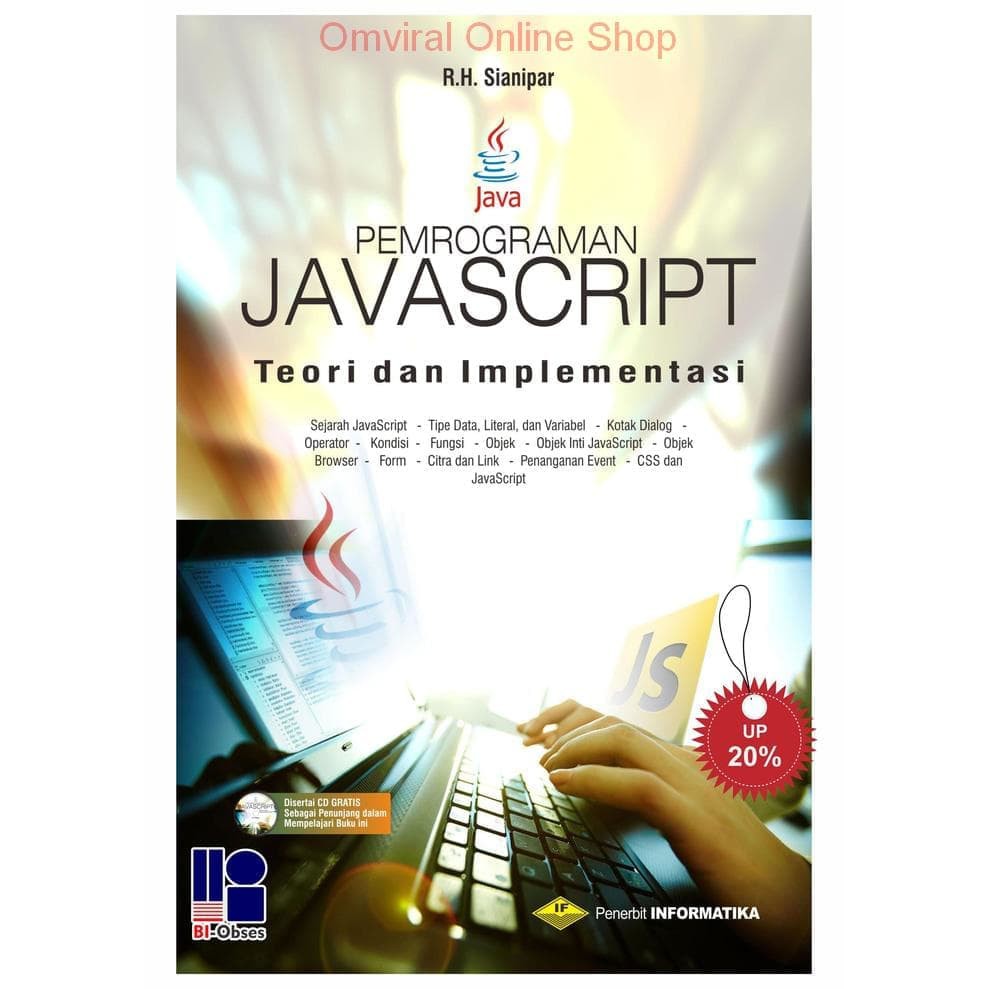 Jual Pemrograman Javascript Teori Dan Implementasi | Shopee Indonesia