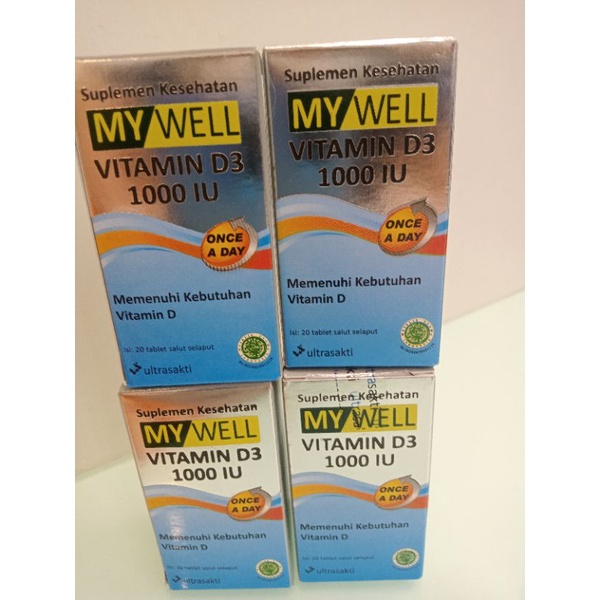 Jual My well vit D3 1000iu | Shopee Indonesia