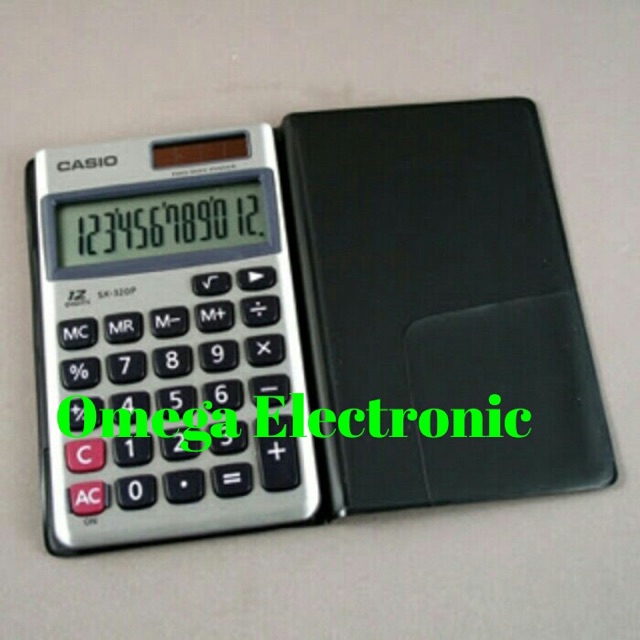 Jual Casio Calculator SX-320P SX 320 P - Kalkulato Pocket Kantong ...