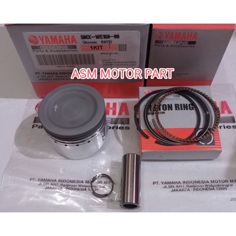 Jual PISTON KIT YAMAHA MIO SMILEY MIO SPORTY OS STANDAR STD 5MX ...