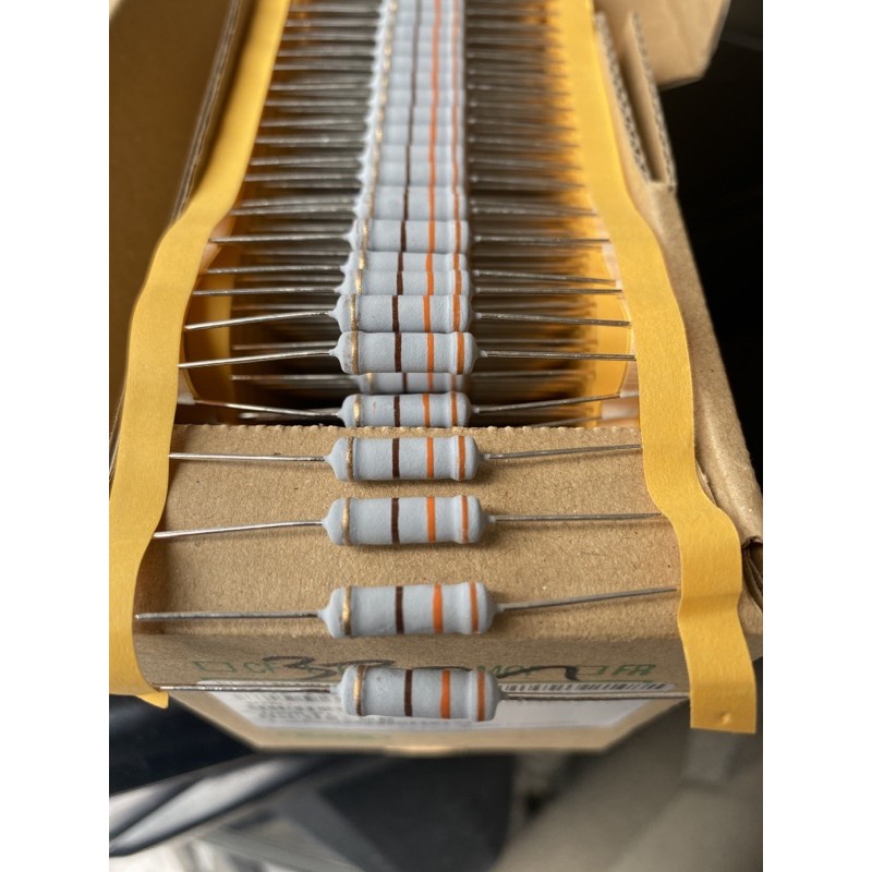 Jual resistor 330 ohm 2w taiwan kaki tebal ready | Shopee Indonesia