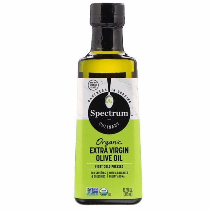 Jual Spectrum Culinary Organic Extra Virgin Olive Oil 375 ml | Shopee ...