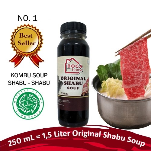 Jual KUAH Original Shabu Soup | kuah Shabu | konsentrat - 1.5 Liter ...