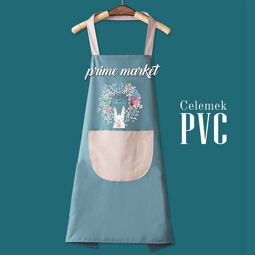 Jual Celemek Masak Anti Air / Apron Masak Premium Waterproof / Celemek ...