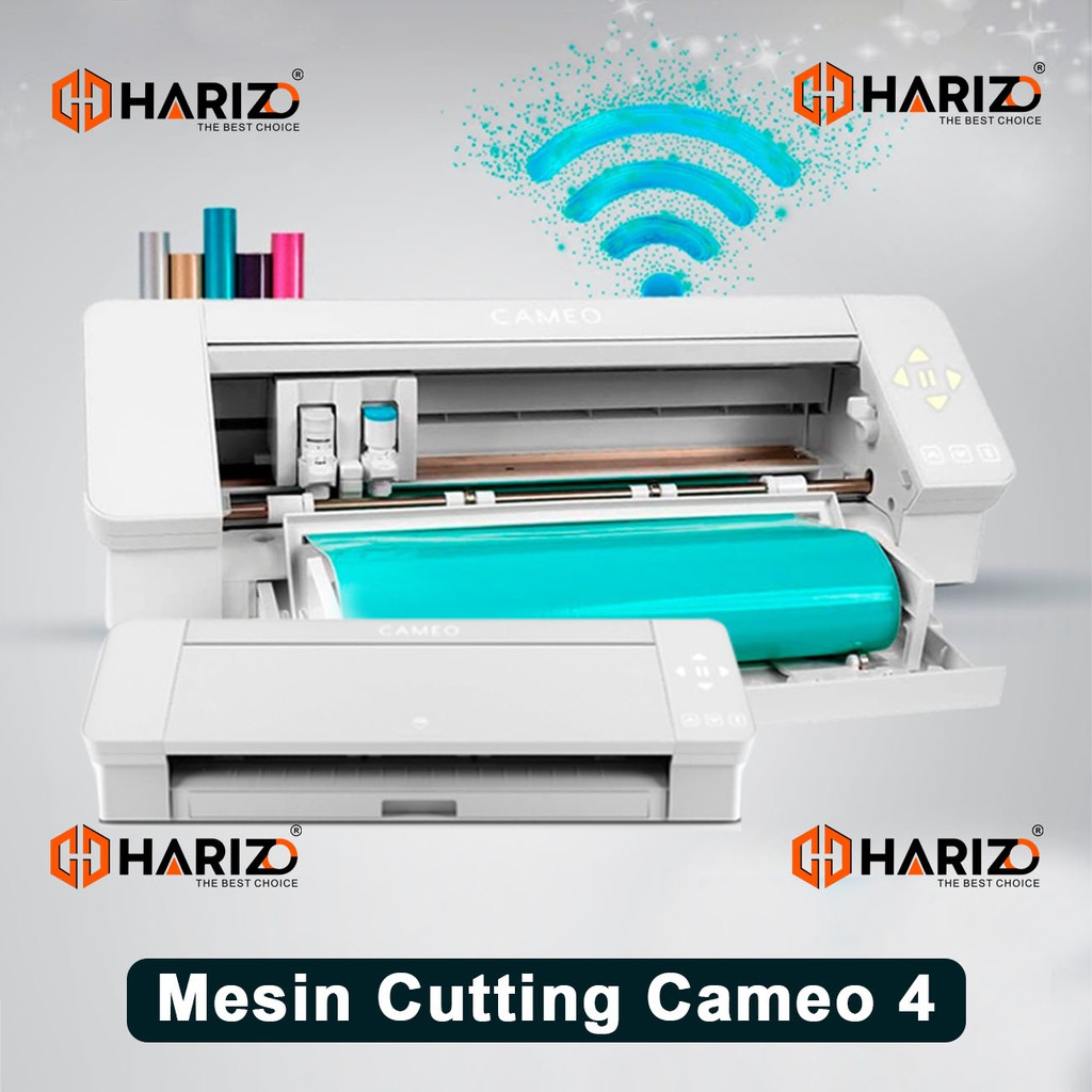 Jual Mesin Cutting Sticker CAMEO 4 Mini Print And Cut Potong Gambar ...