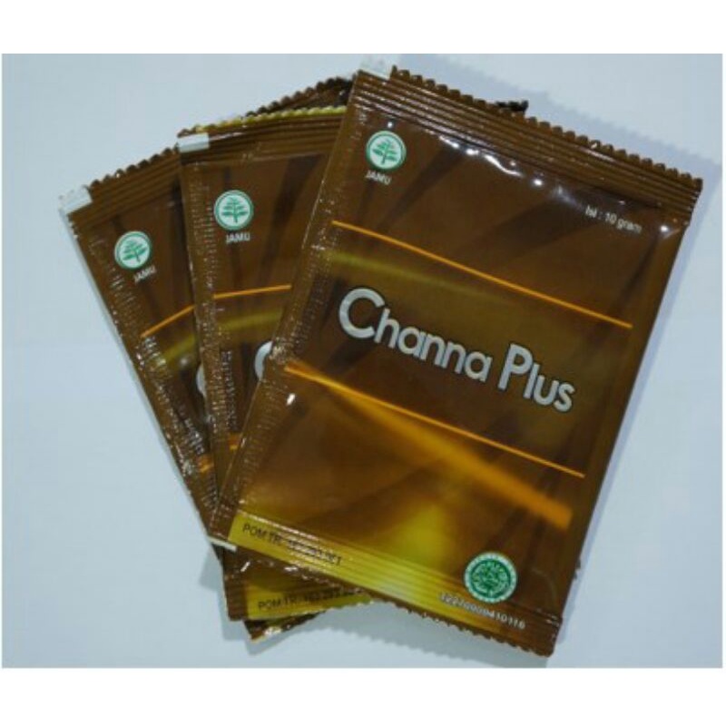 Jual CHANNA PLUS (1 box isi 3 sachet) | Shopee Indonesia