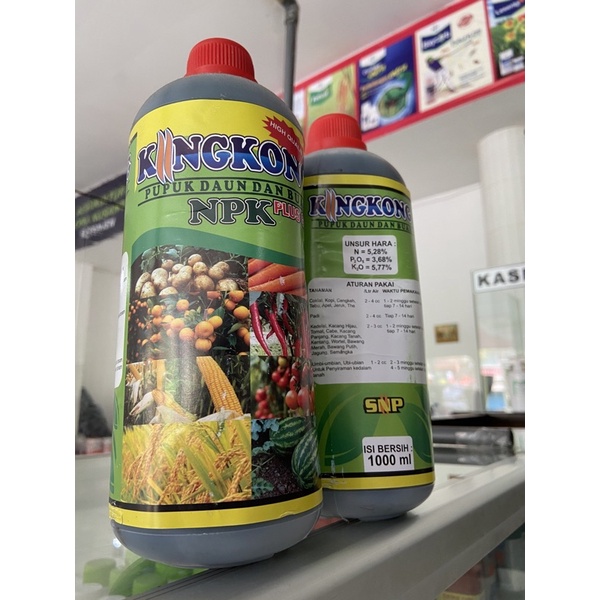 Jual KingKong 1 Liter Pupuk NPK Cair Plus Ga3 | Shopee Indonesia