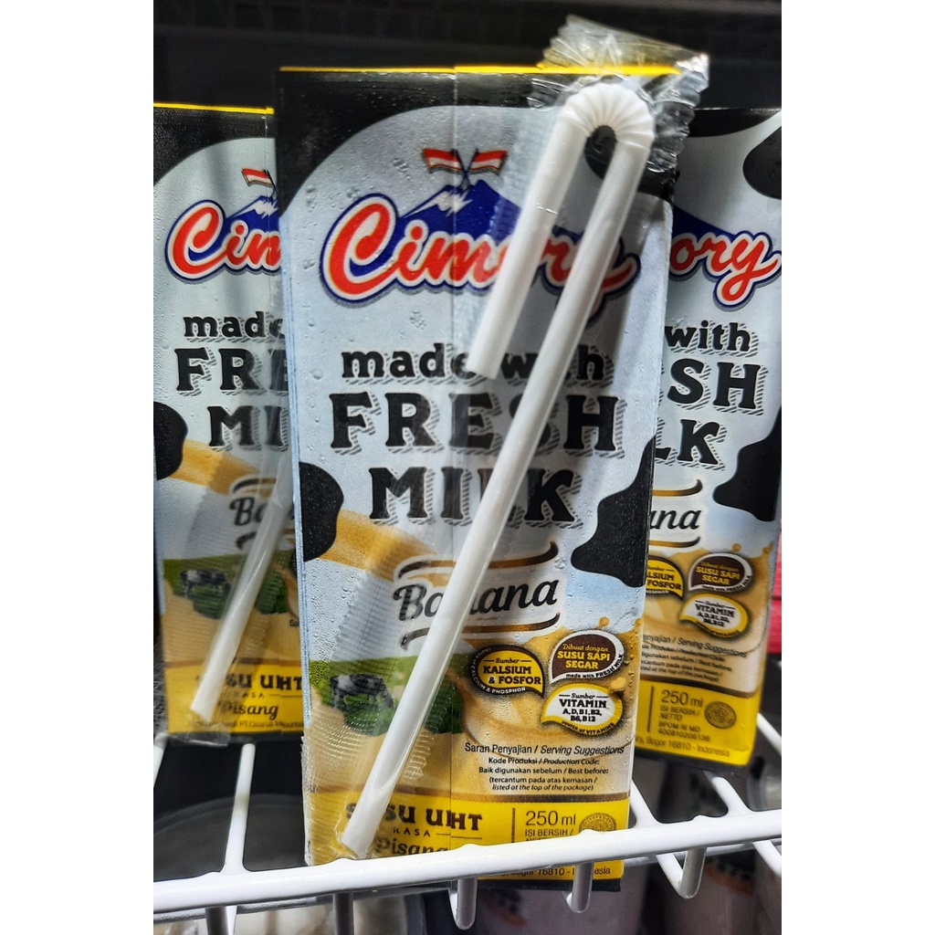 Jual Cimory Fresh Milk BANANA Susu UHT Rasa Pisang 250 ML | Shopee ...