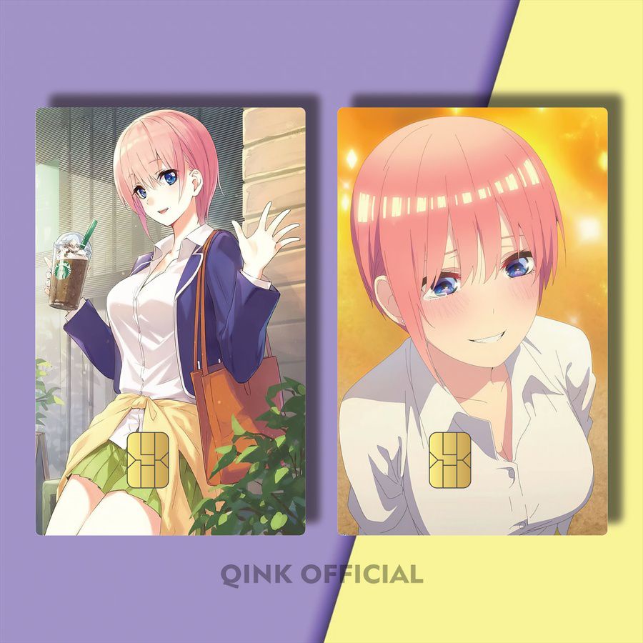 Jual STICKER CARD CUSTOM ANIME ICHIKA NAKANO KAWAII GOTOUBUN ZYBLE ...