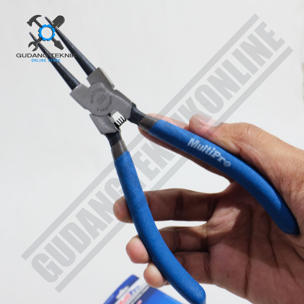 Jual MULTIPRO Tang Snap Ring 7 Inch - Snap Ring Plier Internal External ...