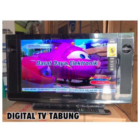 Jual TV LED POLYTRON TABUNG LED Digital TV 24 INCHI DVB-T2 PLD 24V223 ...