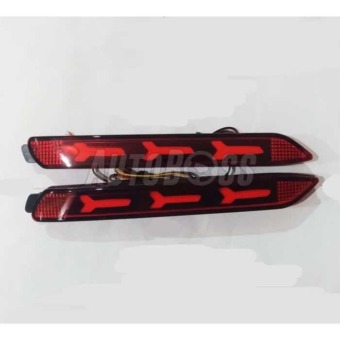 Jual Rear Bumper Lamp Lampu LED Bemper Innova Fortuner Camry ...