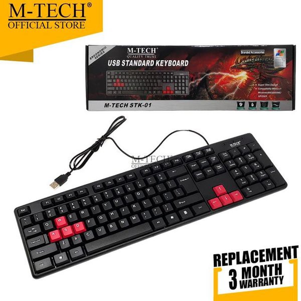 Jual Keyboard usb standard m-tech | Shopee Indonesia