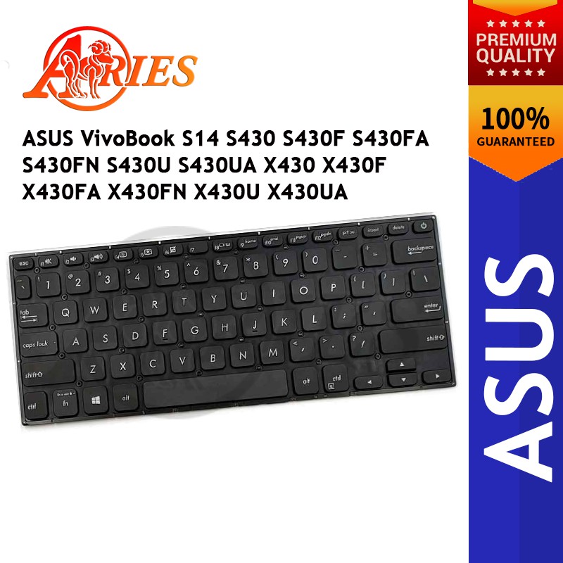 Jual Keyboard Laptop ASUS VivoBook S14 S430 S430F S430FA S430FN S430U ...