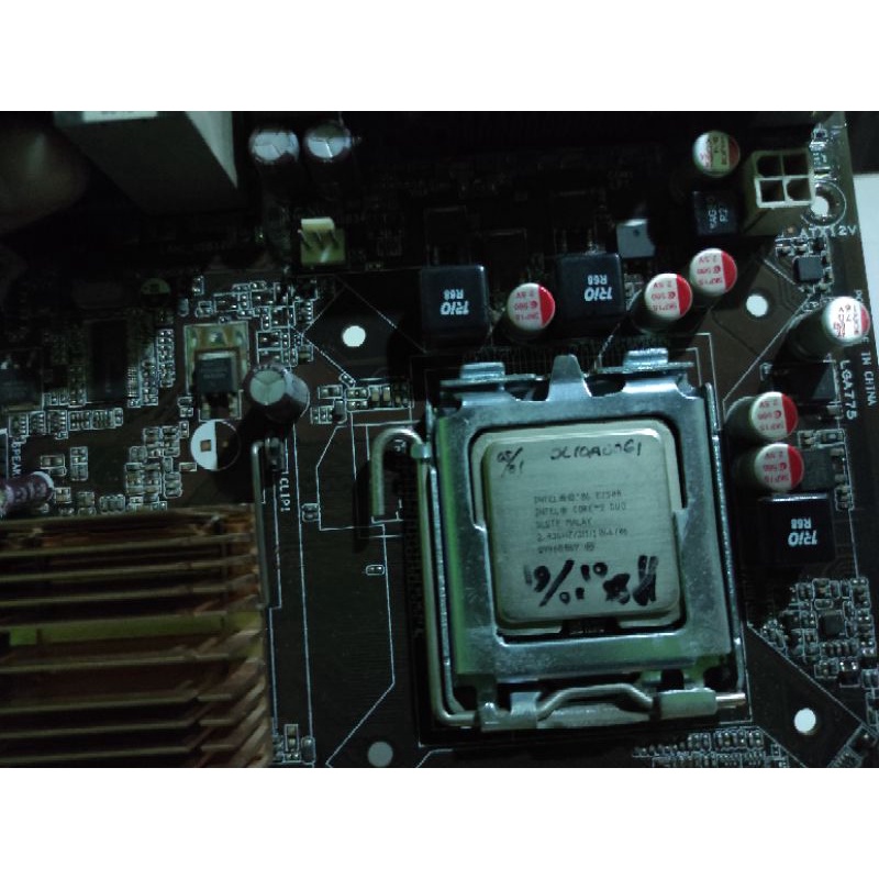 Jual PROCESSOR INTEL CORE 2 DUO E7500 INCLUDE MOTHERBOARD | Shopee ...