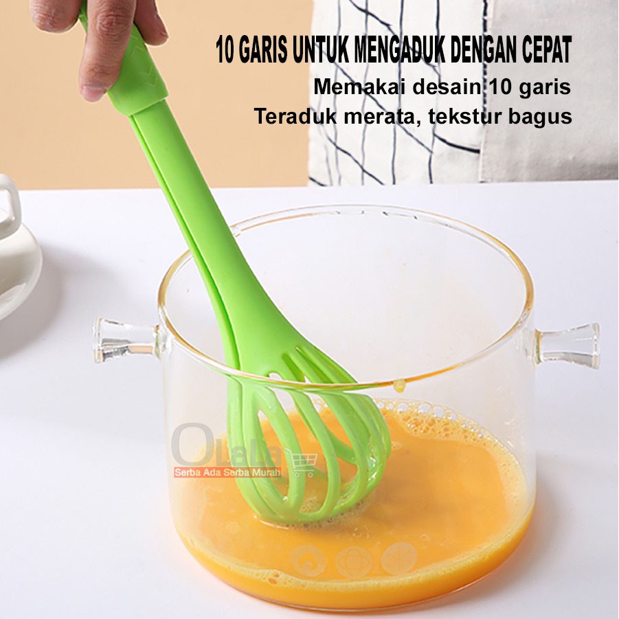 Jual ALAT PENGADUK / PENGOCOK TELUR OLL-1033 | Shopee Indonesia