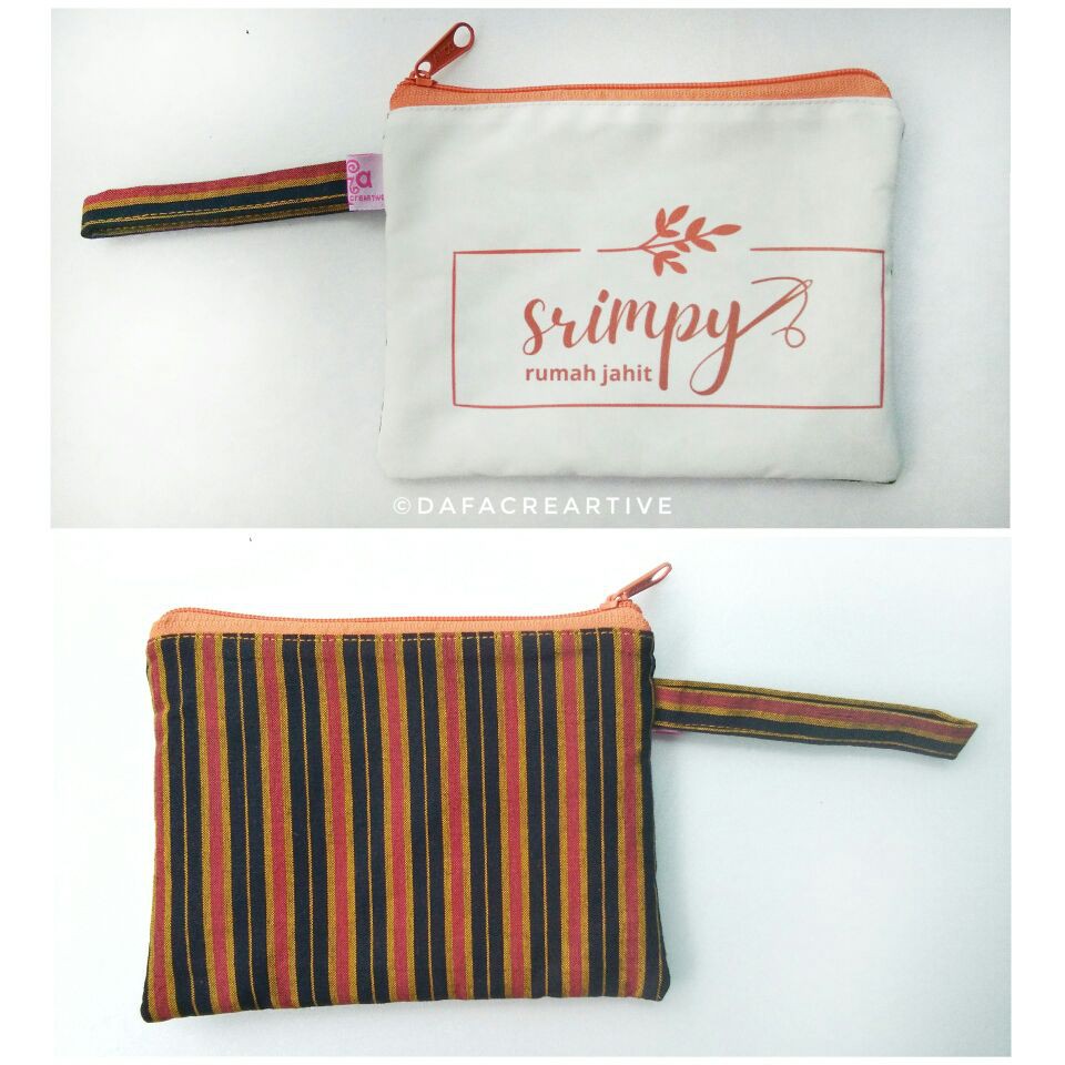 Jual Pouch Dompet Gambar Custom Mix Lurik - Souvenir Custom - Murah ...