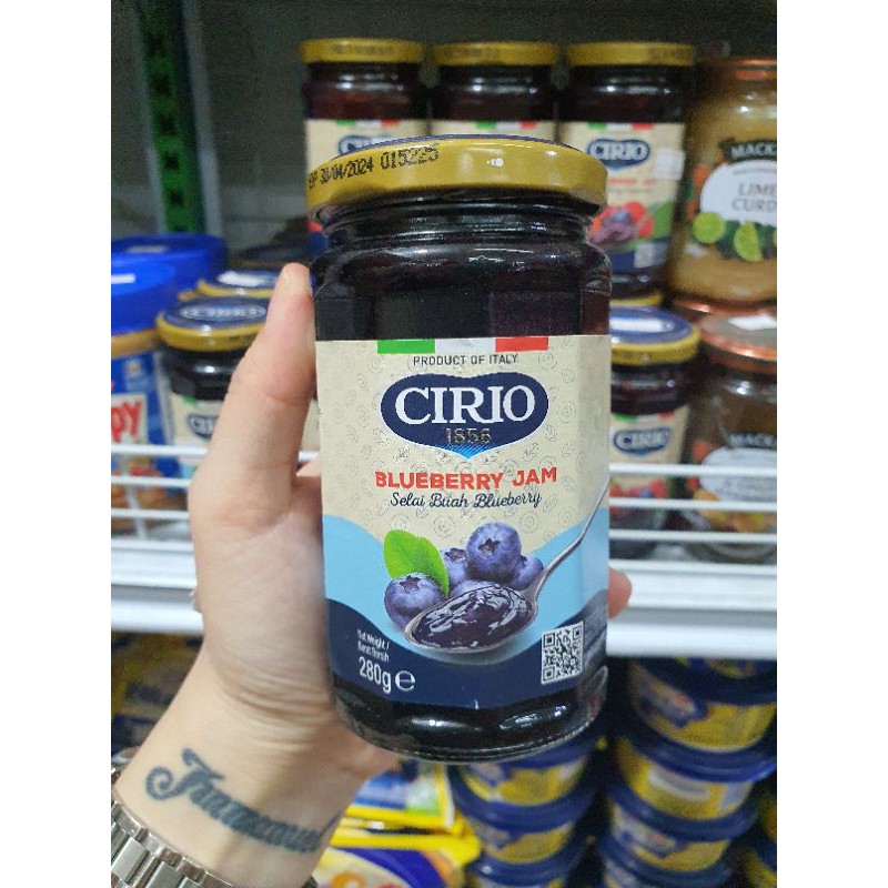Jual cirio blueberry jam 280gr selai | Shopee Indonesia