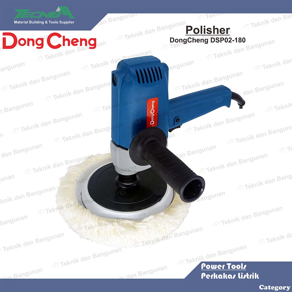 Jual Mesin Poles Mobil Kaca Motor 7" Polisher DongCheng DSP02-180 ...