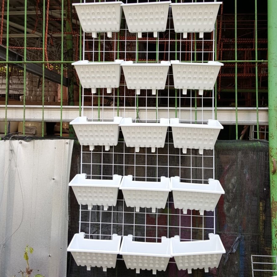 Jual RAM BESI POT BUNGA GANTUNG GANTUNGAN TEMPEL 60 X 120 CM AGRO KAWAT ...