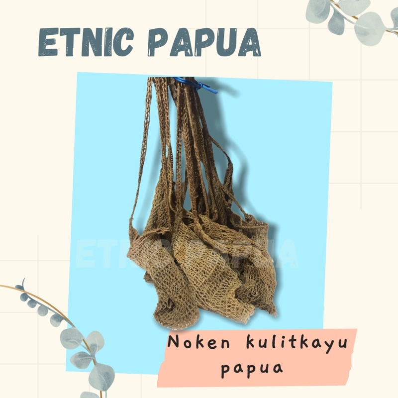 Jual Noken kulit kayu Genemo Papua Original | Shopee Indonesia