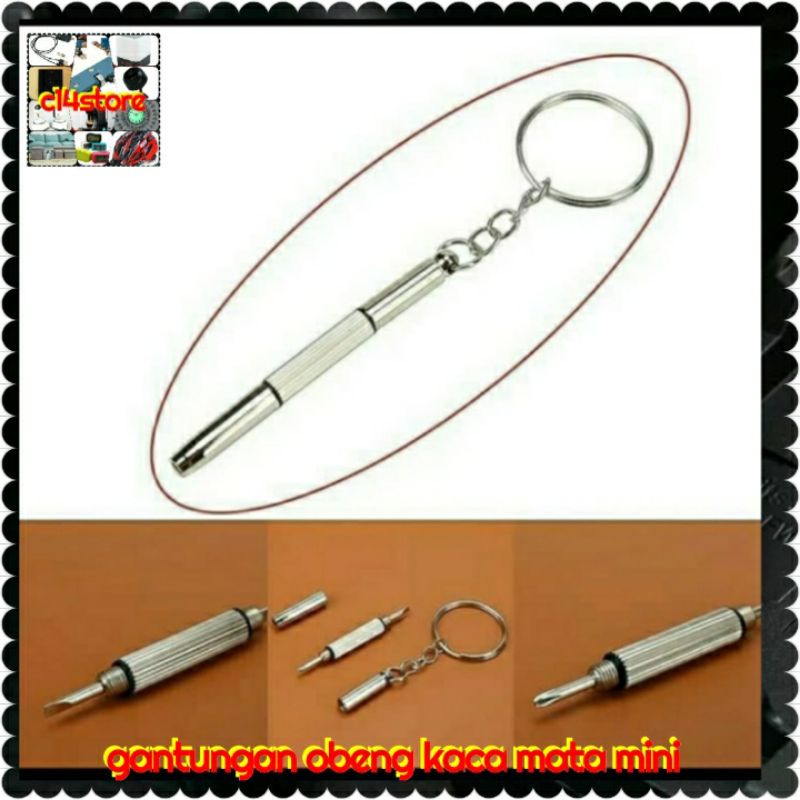 Jual Obeng Multifungsi Plus Minus Mini Kecil Minimalis | Shopee Indonesia