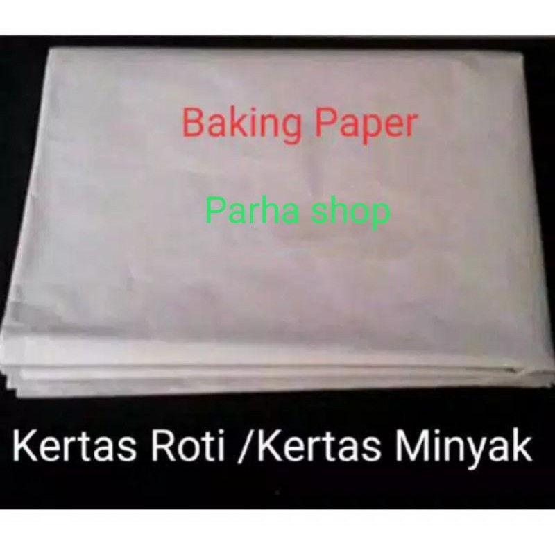 Jual Kertas Roti Baking paper 10lembar ukuran besar 70x100cm | Shopee ...