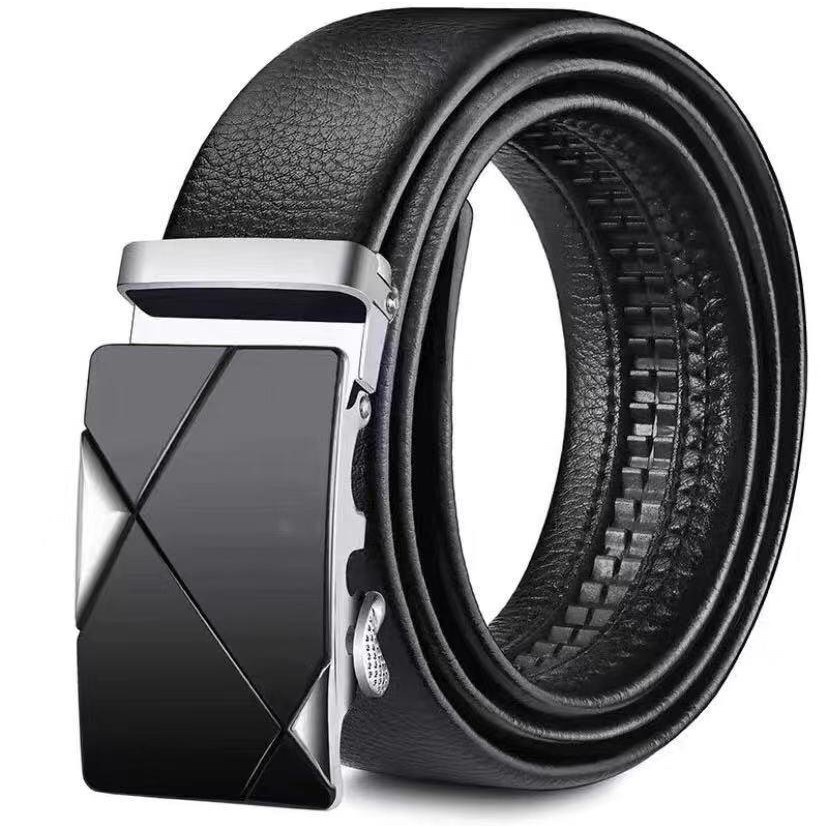 Jual Ikat Pinggang Pria Kulit Tipe Rel Men Belt Gesper Pria Sabuk Mewah ...