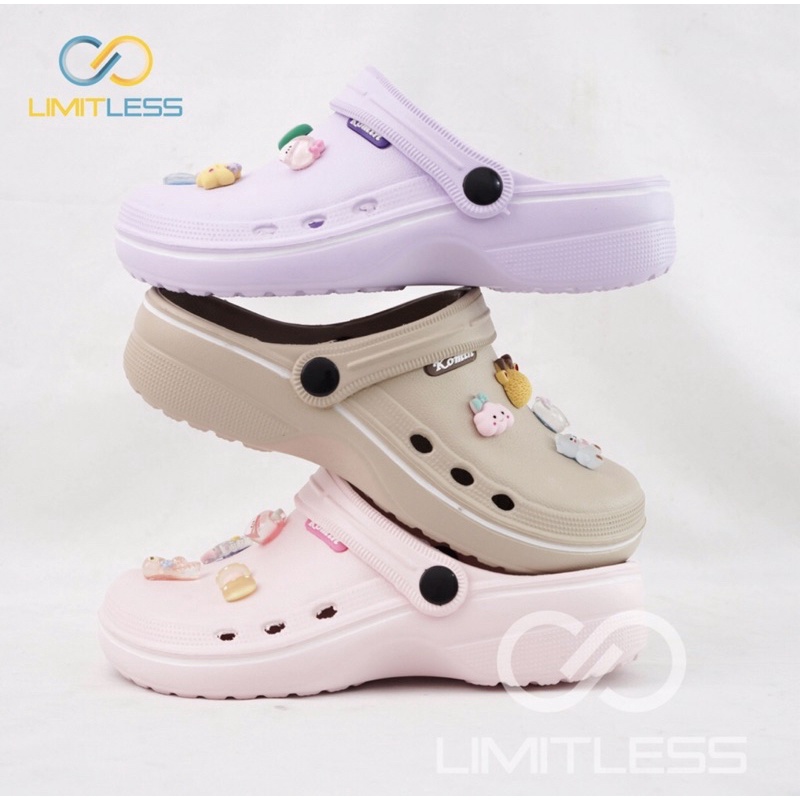 Jual Sandal Lab Wanita Karakter 3D Sendal Baim Cewek Kekinian Sandal ...