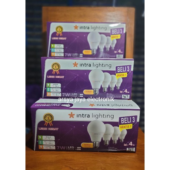 Jual LAMPU LED INTRA LIGHTING 7 watt lampu hemat energi | Shopee Indonesia