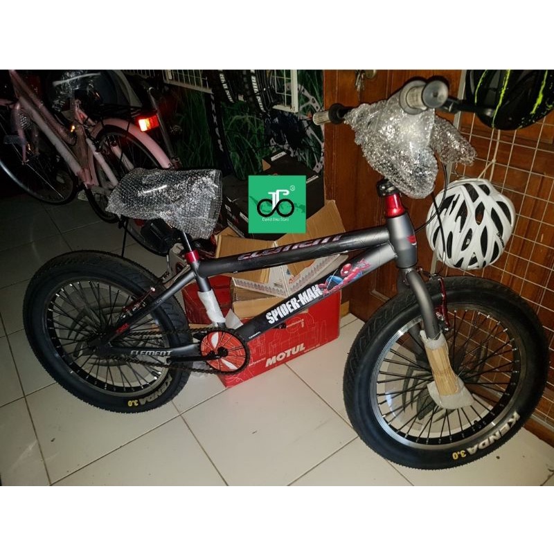 Jual Sepeda BMX 20" Element Hyden 3.0 Spiderman | Shopee Indonesia