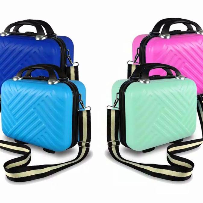 Jual koper makeup beauty case kosmetik 14 inch | Shopee Indonesia
