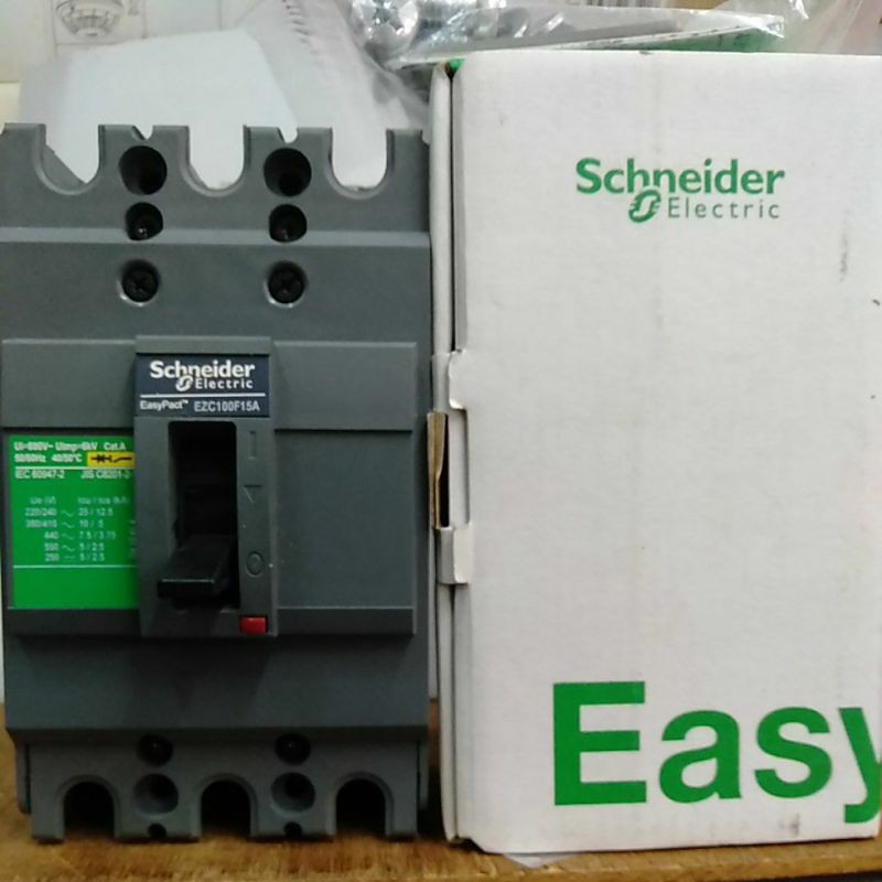 Jual mccb ezc100f 3p 100a/80a/75a/60a/50a/40a/30a/25a/20a/15a | Shopee Indonesia