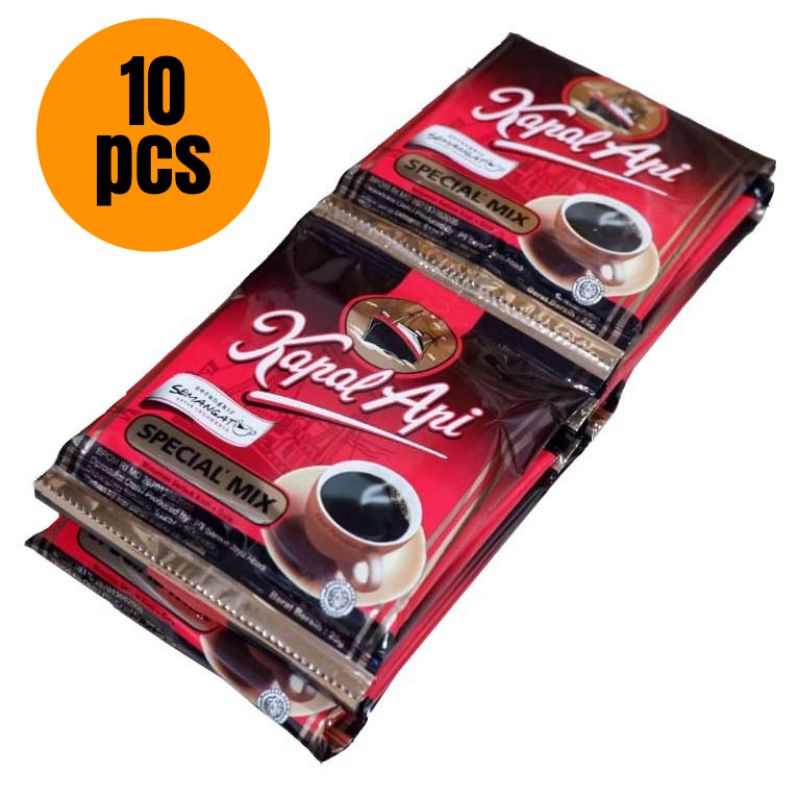 Jual Kopi Kapal Api Special Mix (10 Sachet x 25gr) | Shopee Indonesia