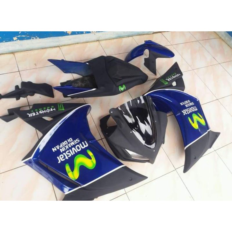 Jual Fullset fairing Vixion new nvl/nva (tanpa rubah rangka motor ...