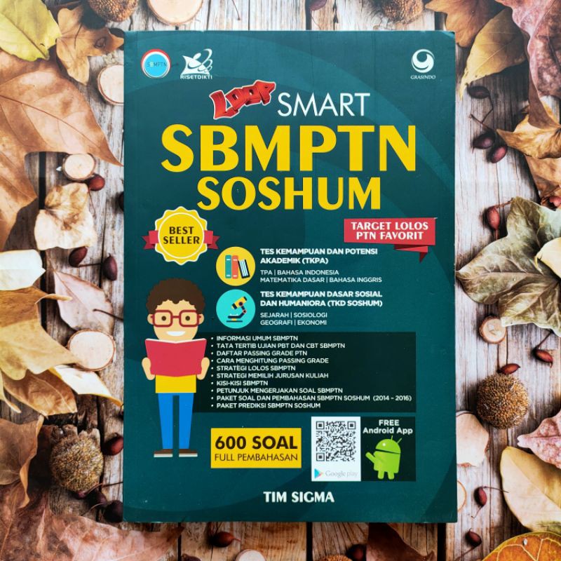 Jual BUKU SOAL SOAL SBMPTN / SMART SBMPTN SOSHUM / SOAL DAN PEMBAHASAN ...