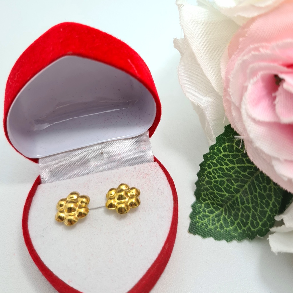 Jual Giwang Tusuk Emas Muda Jawa 1 Gram | Shopee Indonesia